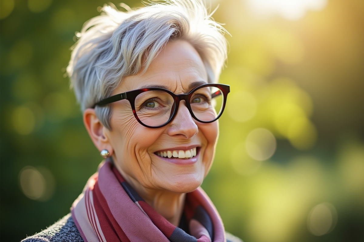 Cheveux courts : meilleure coupe pour femme de 70 ans : astuces 2025 ...